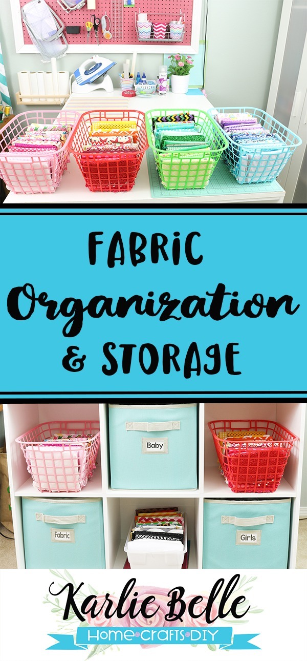 Fabric Organization and Blank Clothing Storage - Karlie Belle