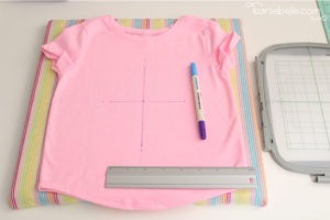 Hooping a Shirt for Machine Embroidery - Karlie Belle