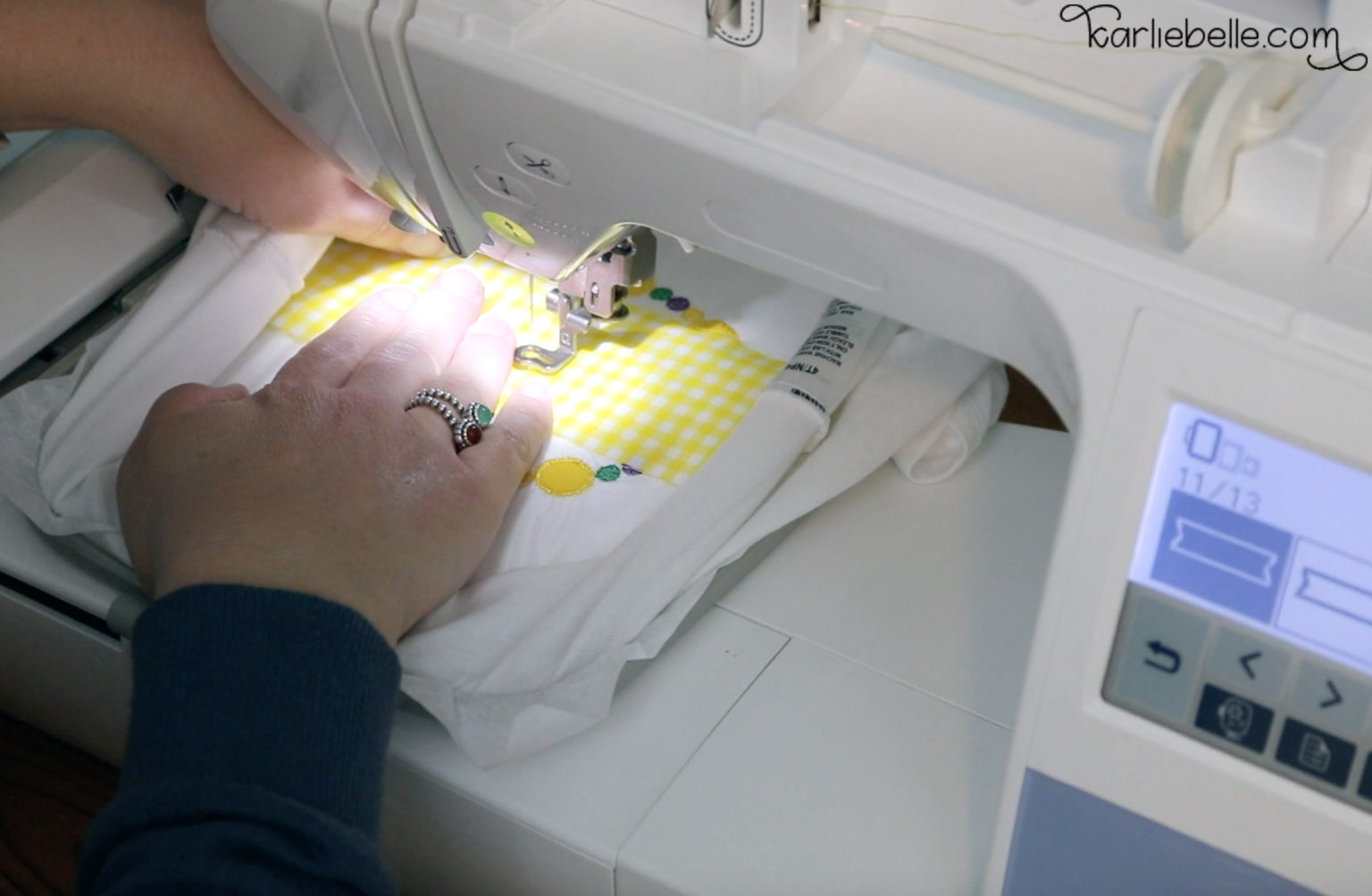 Applique Tutorial for Machine Embroidery: Start to Finish - Karlie Belle