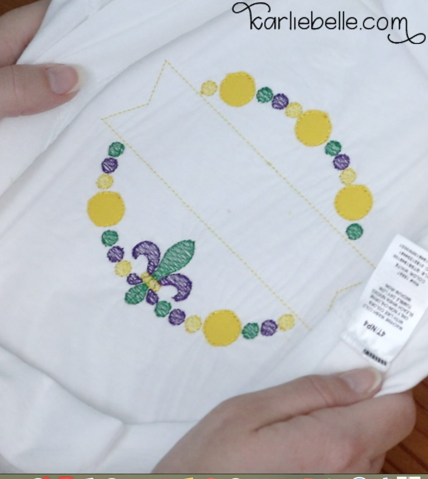 Applique Tutorial for Machine Embroidery: Start to Finish - Karlie Belle