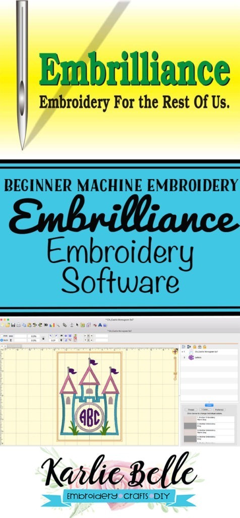 Embrilliance Embroidery Software: Best program for Beginners - Karlie Belle