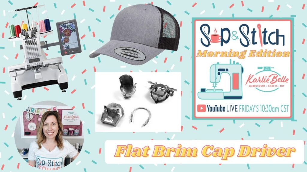 Embroidery Machine for Caps: Mastering the Flat Brim Cap Driver